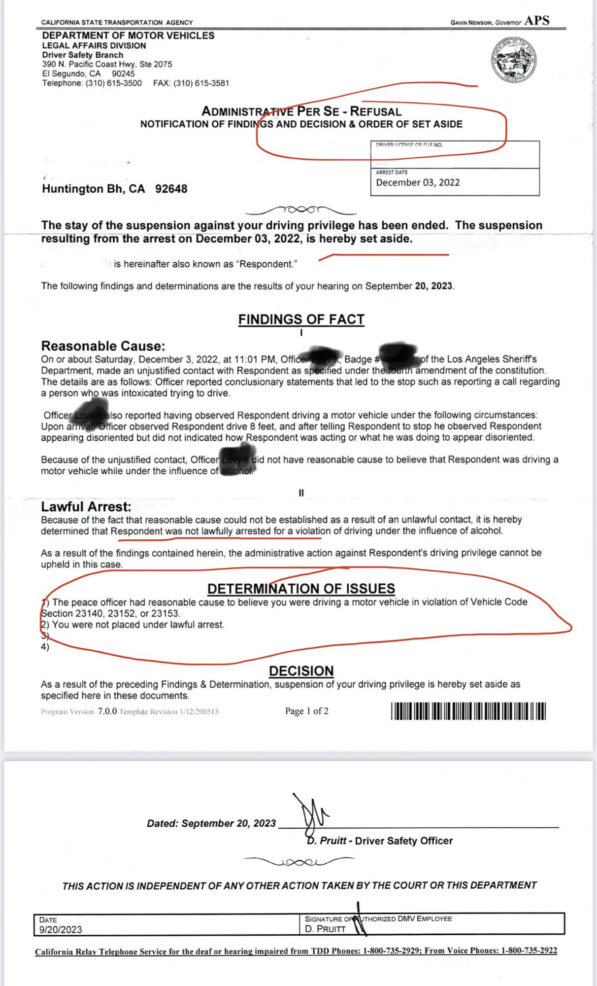 Matthew Wins DUI Case, Showing Arrest Was Unlawful! Read More and Find ...