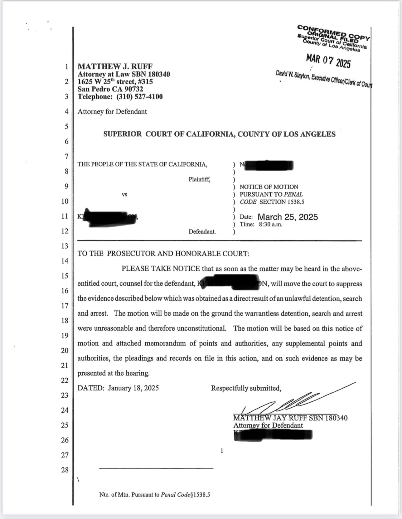 👨‍⚖️ The Basics of a Motion To Suppress in a DUI Case (Penal Code 1538. ...